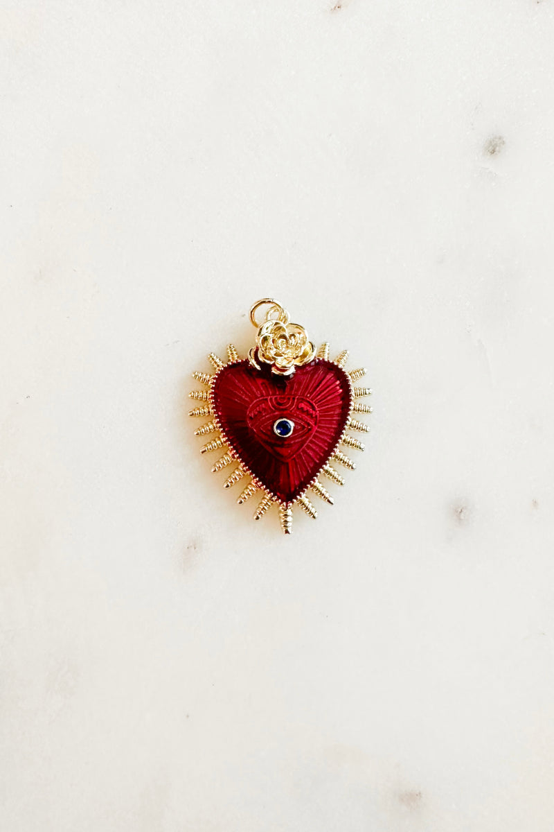 Red Heart Charm – Fox + Wit Boutique